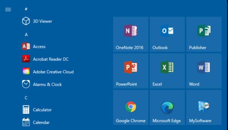Google Chrome tile start menu color SCCM baseline | HappySCCM